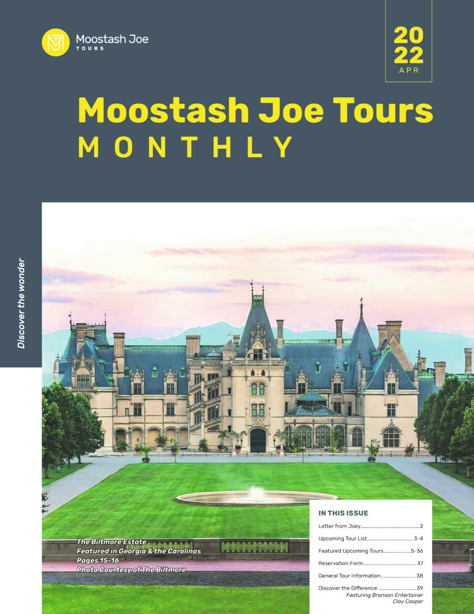 Moostash Joe Tours Monthly – April 2022 | Moostash Joe Tours